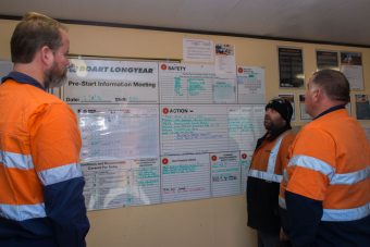 Pre-Start Meeting board2 - Boart Longyear