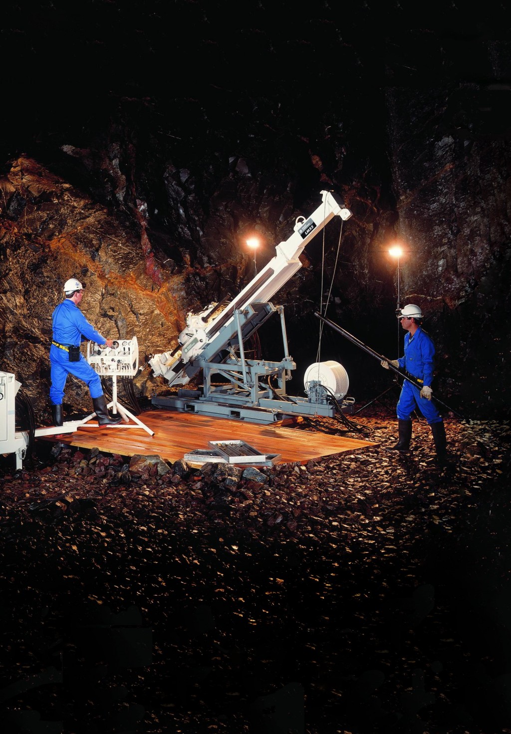 Compact LM™55 Underground Coring by Boart Longyear