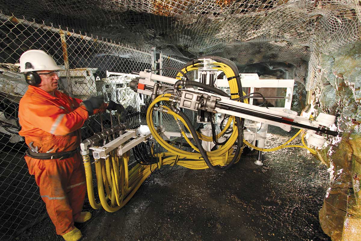 Stope de production - Boart Longyear